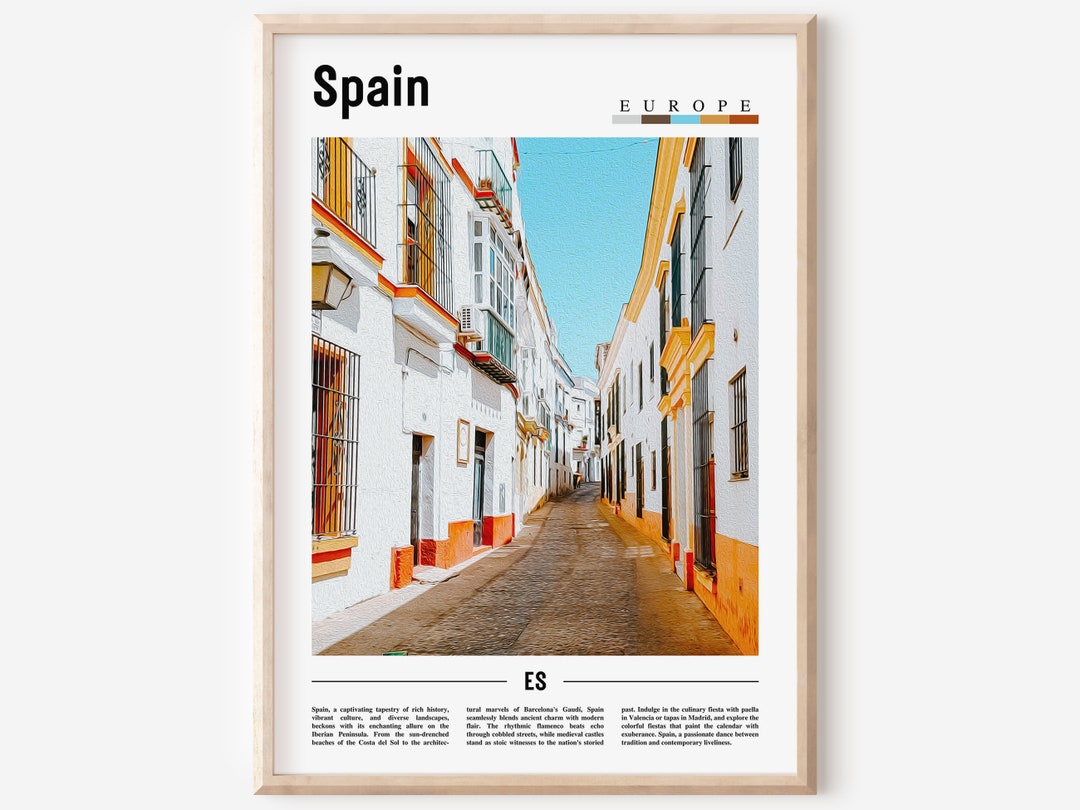 Spain Poster, Spain Print, Spain Wall Art, Spain Photo, Spain Art Print ...