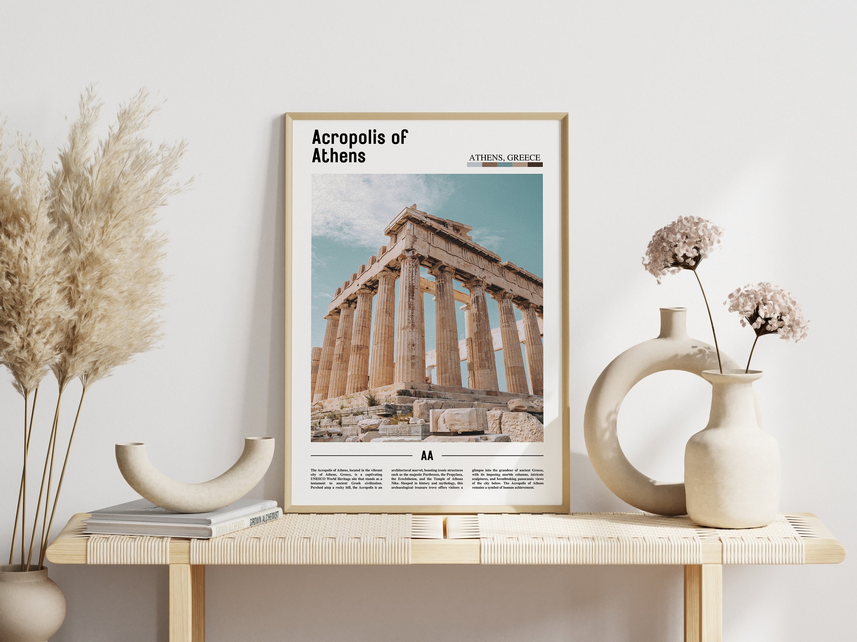 Acropolis of Athens Poster Acropolis of Athens Print - Etsy