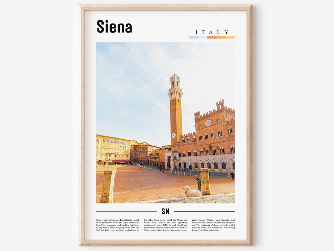 Siena Print, Siena Poster, Siena Wall Art, Italy Poster, Italy Print ...