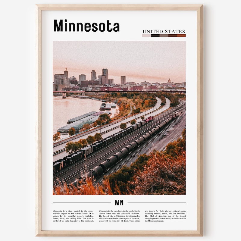 Minnesota Wall Art - Etsy