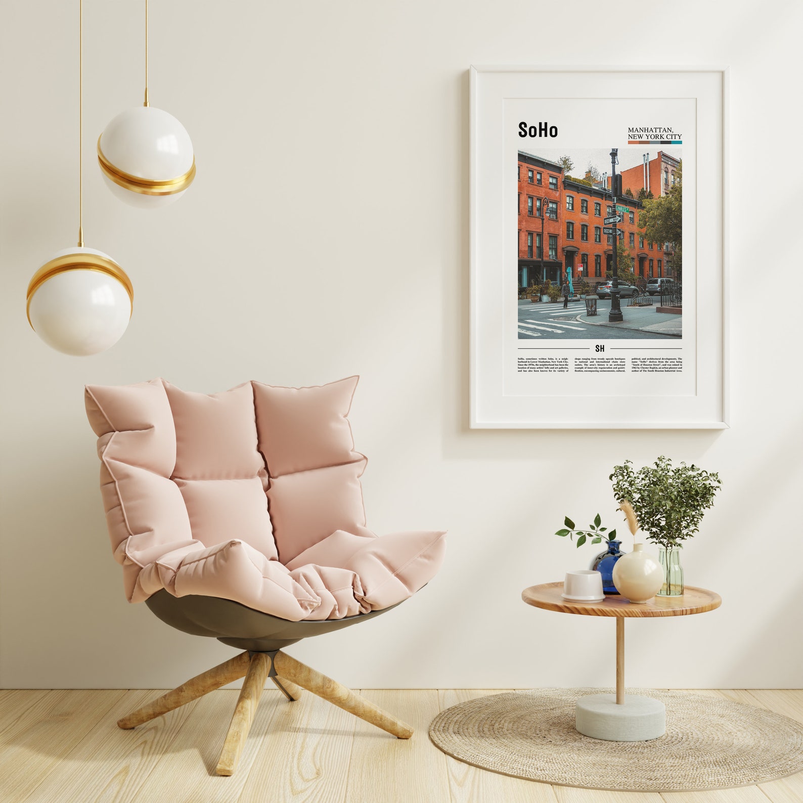 Soho Print, Soho Poster, Soho Wall Art, Oil Painting Poster, Colorful ...