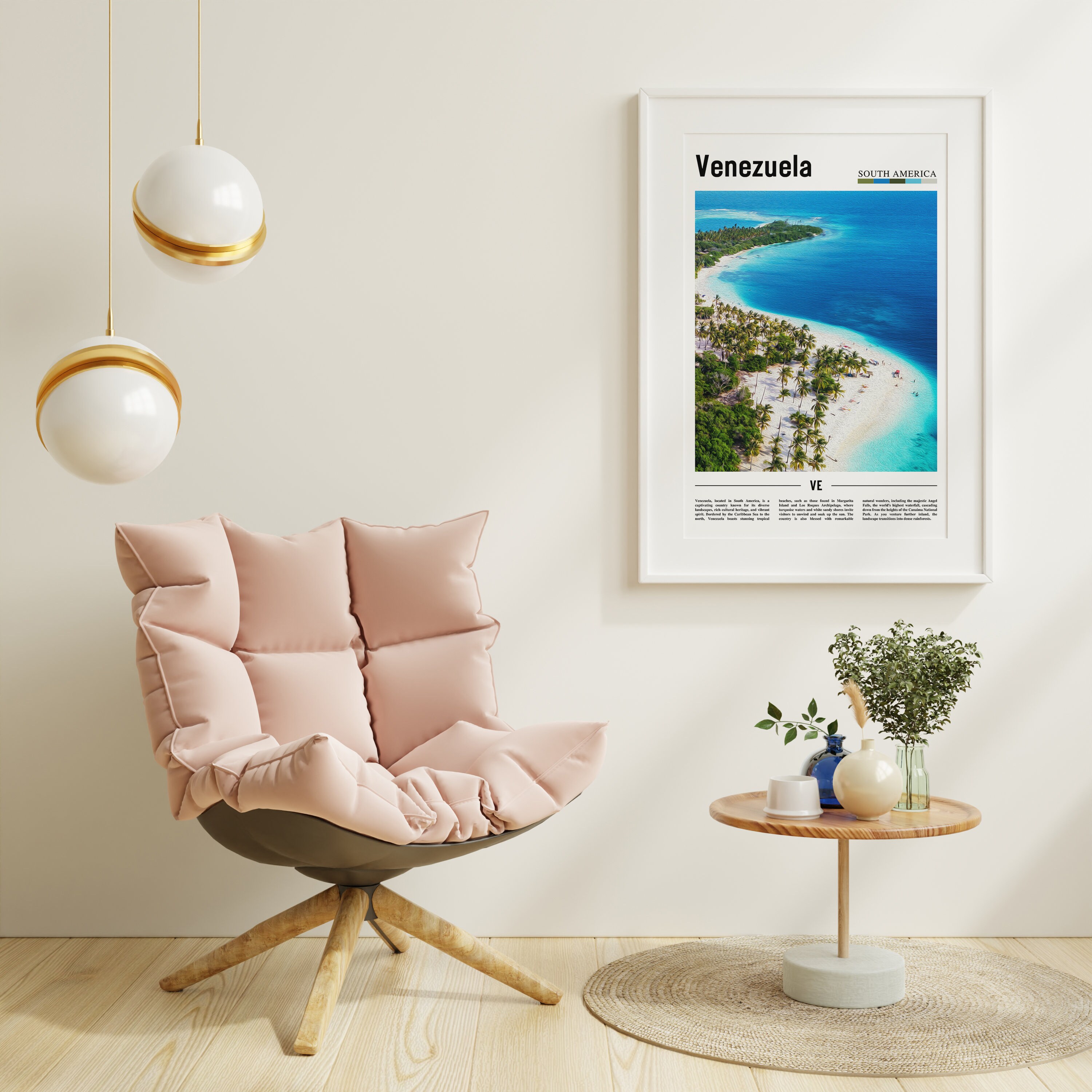 Venezuela Poster, Venezuela Print, Venezuela Wall Art, South America ...