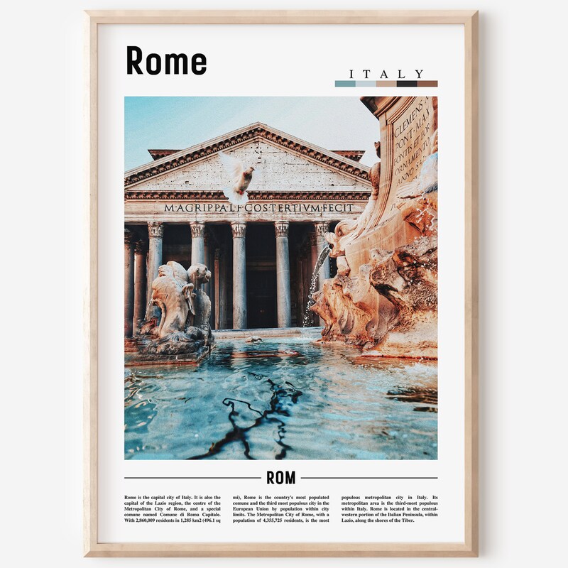 Rome Print - Etsy