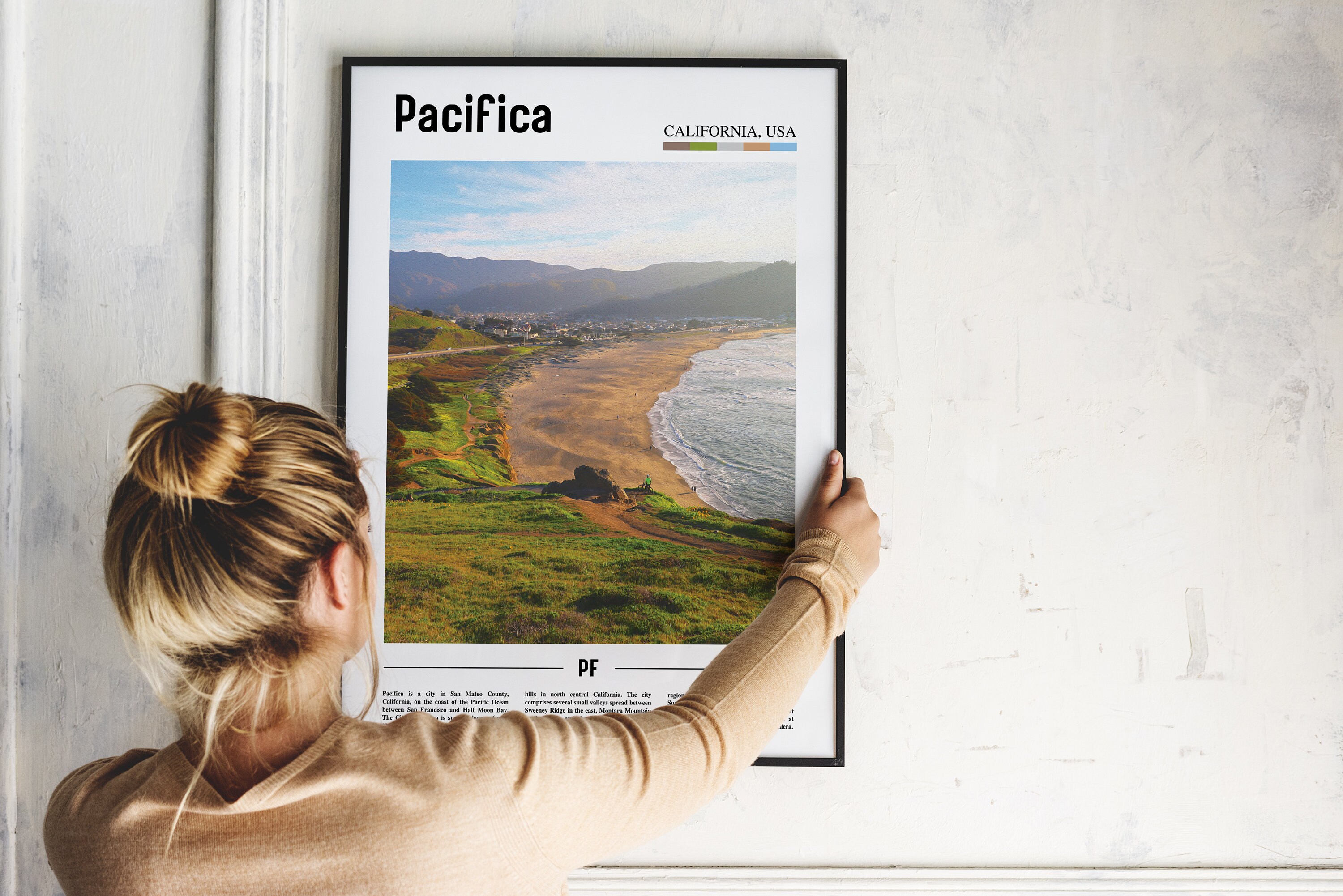 Pacifica Poster, Pacifica Poster, Pacifica Wandkunst, Ölgemälde Poster ...