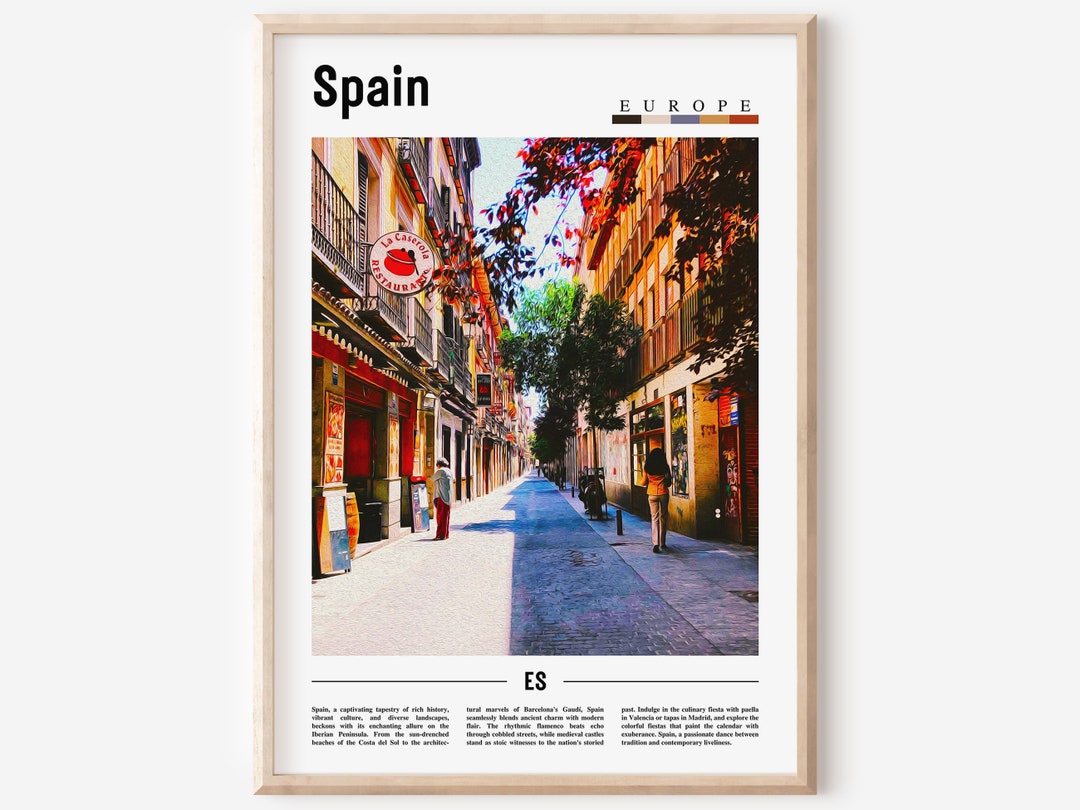 Spain Poster, Spain Print, Spain Wall Art, Spain Photo, Spain Art Print ...
