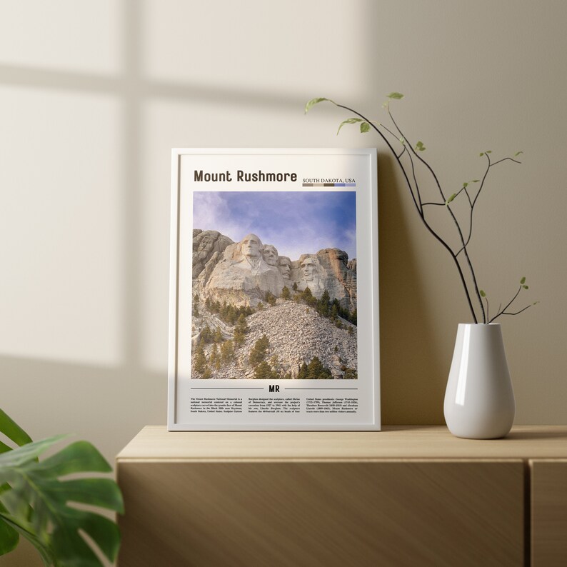 Mount Rushmore Poster, Mount Rushmore Print, Mount Rushmore Wall Art ...