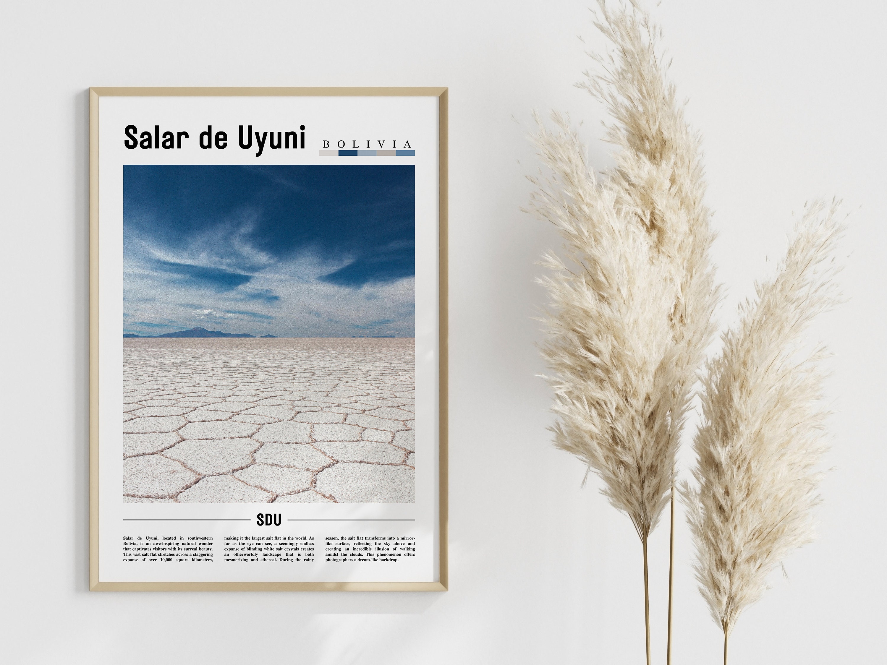 Salar De Uyuni Poster Salar De Uyuni Print Salar De Uyuni - Etsy
