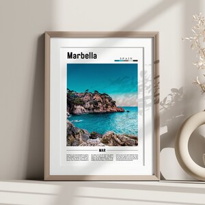 Marbella Poster, Marbella Print, Marbella Wall Art, Spain Photo, Spain ...