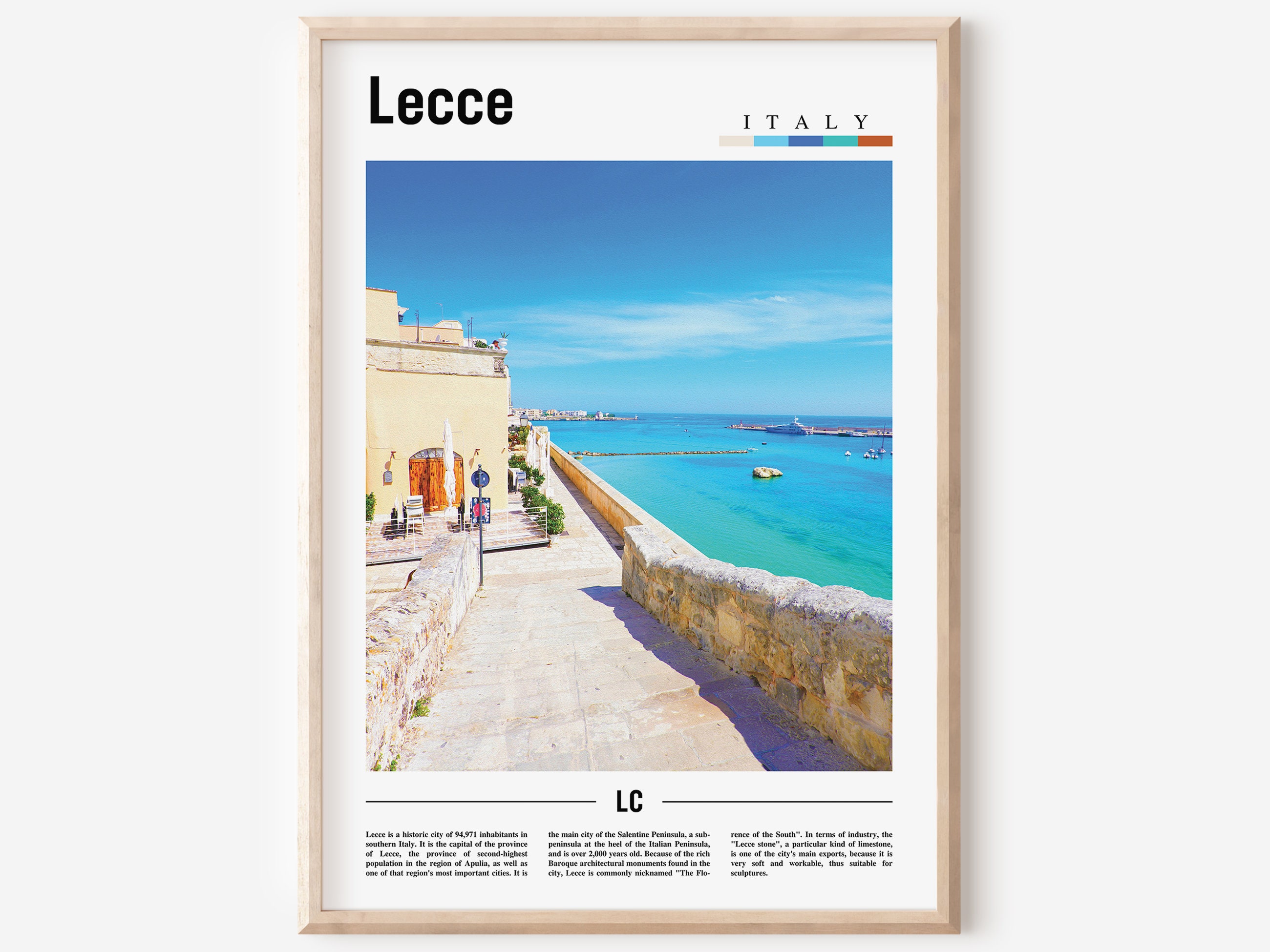 Lecce Print, Lecce Poster, Lecce Wall Art, Italy Poster, Italy Print ...