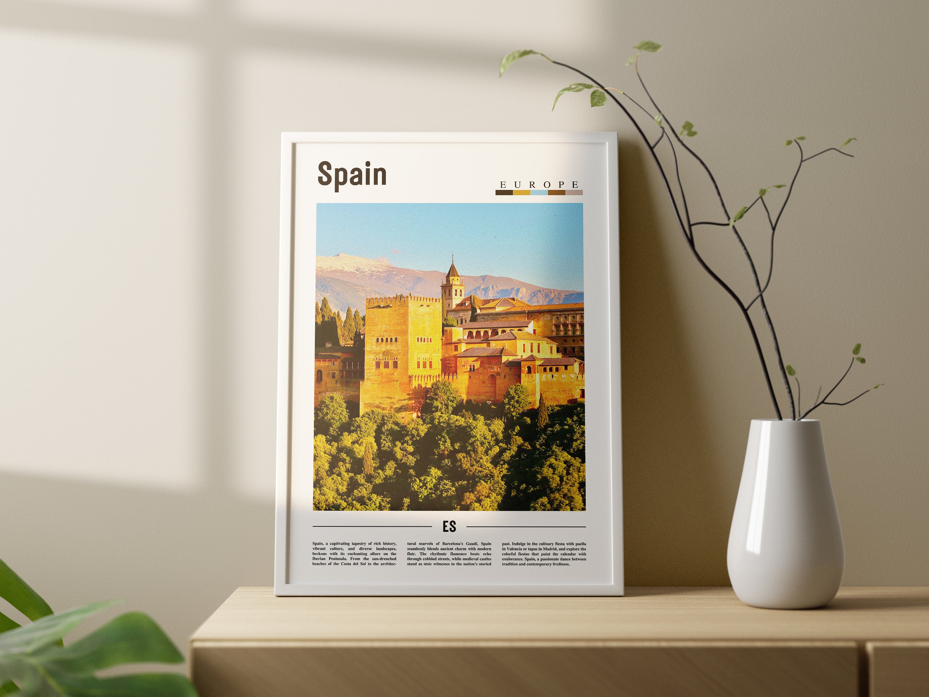 Spain Poster, Spain Print, Spain Wall Art, Spain Photo, Spain Art Print ...