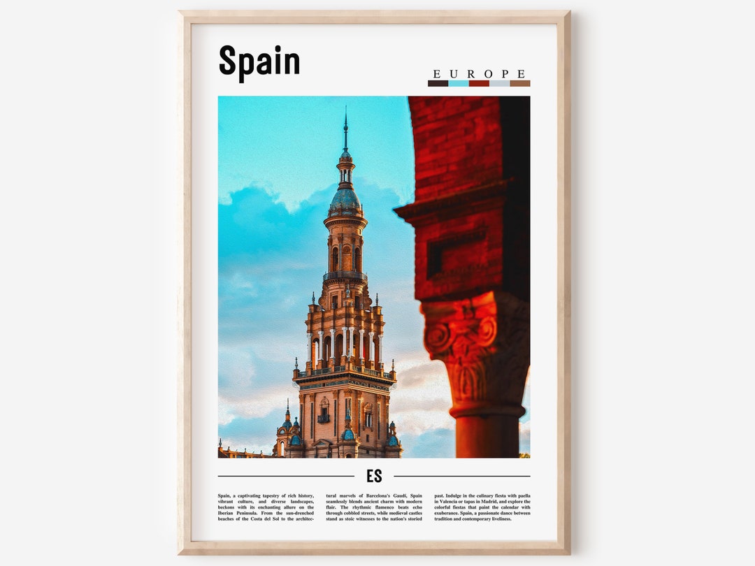 Spain Poster, Spain Print, Spain Wall Art, Spain Photo, Spain Art Print ...