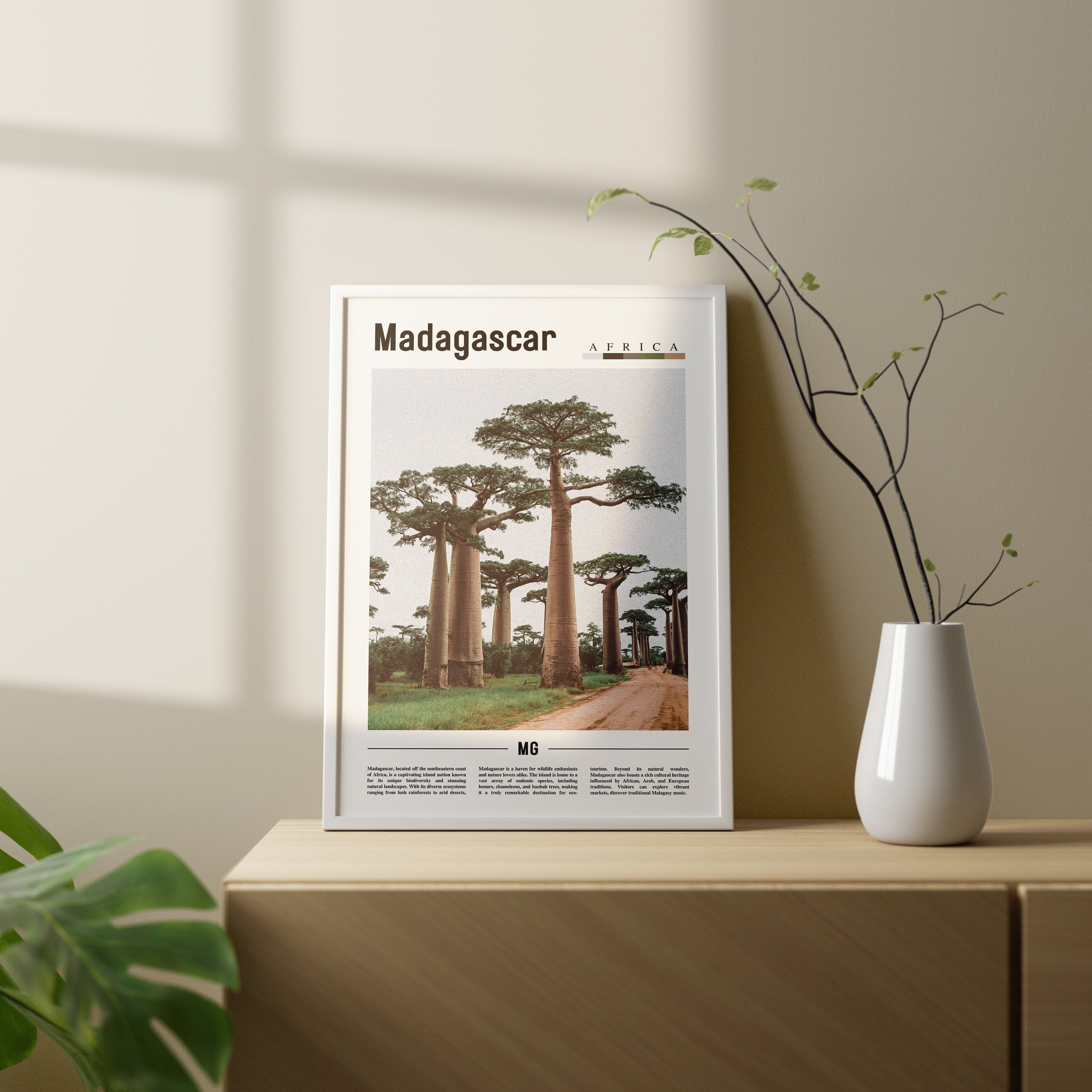 Madagascar Poster Madagascar Print Madagascar Wall Art - Etsy