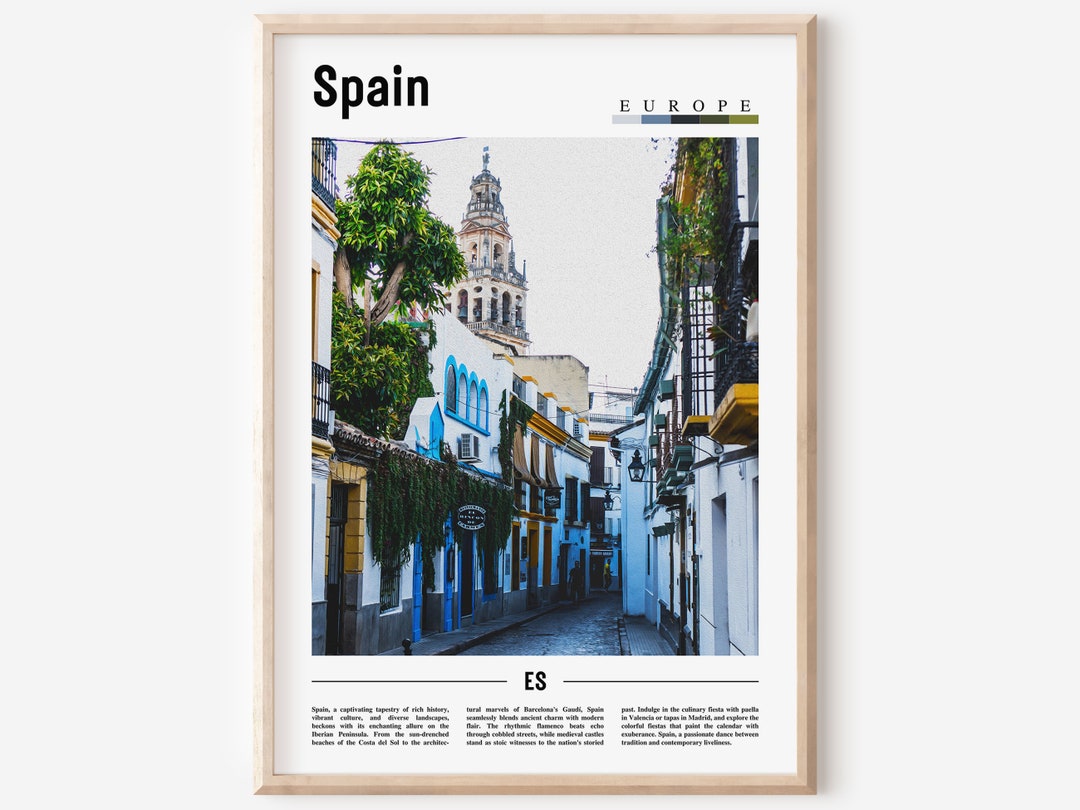 Spain Poster, Spain Print, Spain Wall Art, Spain Photo, Spain Art Print ...
