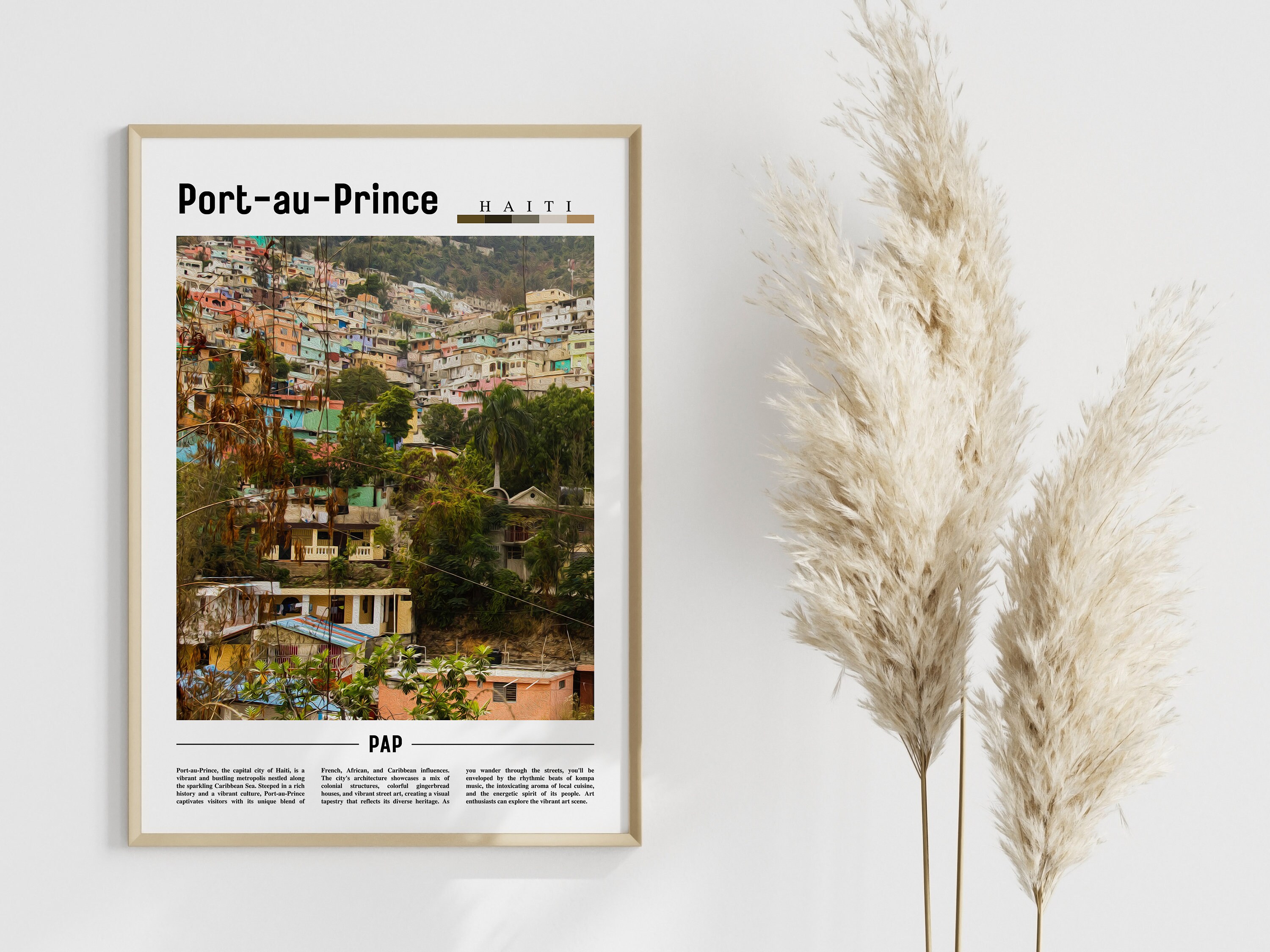 Port-au-prince Poster, Port-au-prince Print, Port-au-prince Wall Art ...