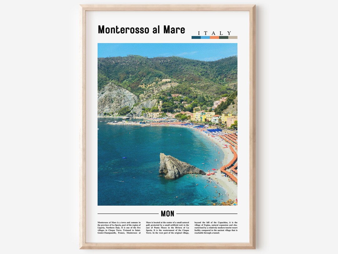 Monterosso Al Mare Print, Monterosso Al Mare Poster, Monterosso Al Mare ...