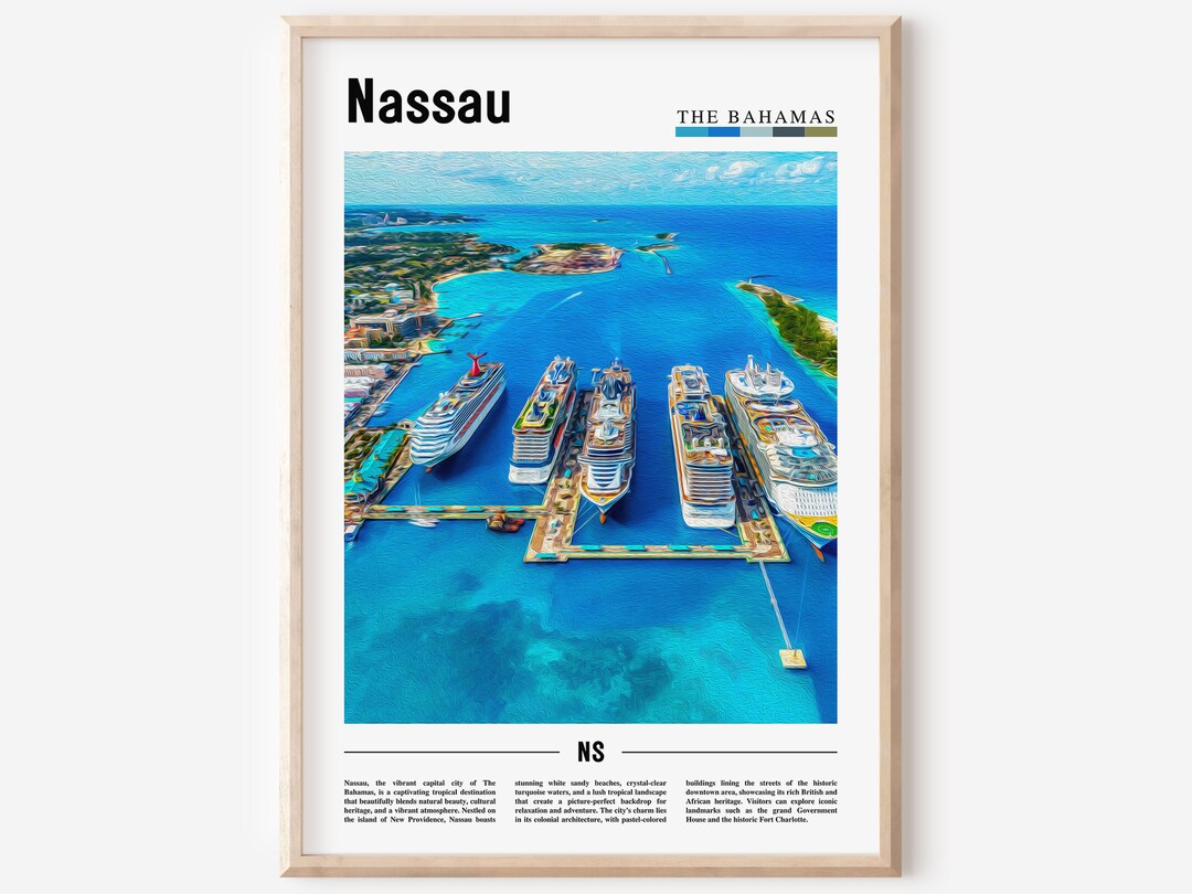 Nassau Poster, Nassau Print, Nassau Wall Art, Caribbean Photo ...