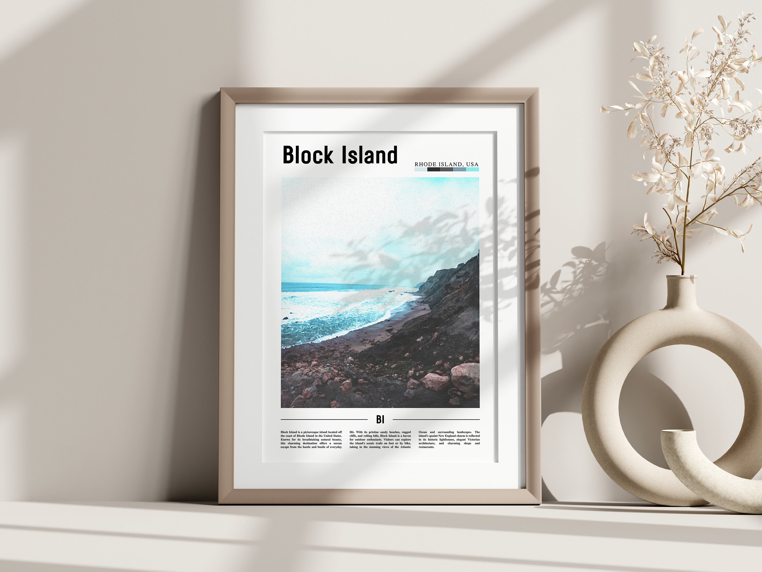 Block Island Poster Block Island Print Block Island Wall - Etsy