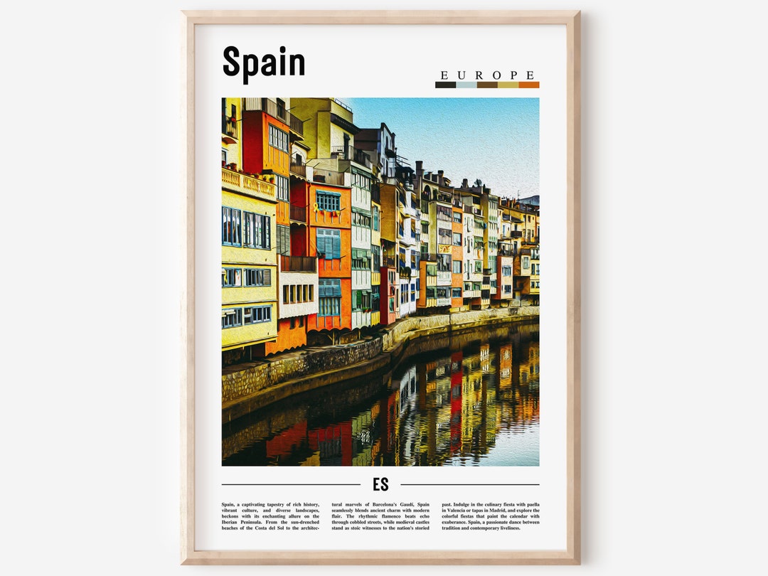 Spain Poster, Spain Print, Spain Wall Art, Spain Photo, Spain Art Print ...
