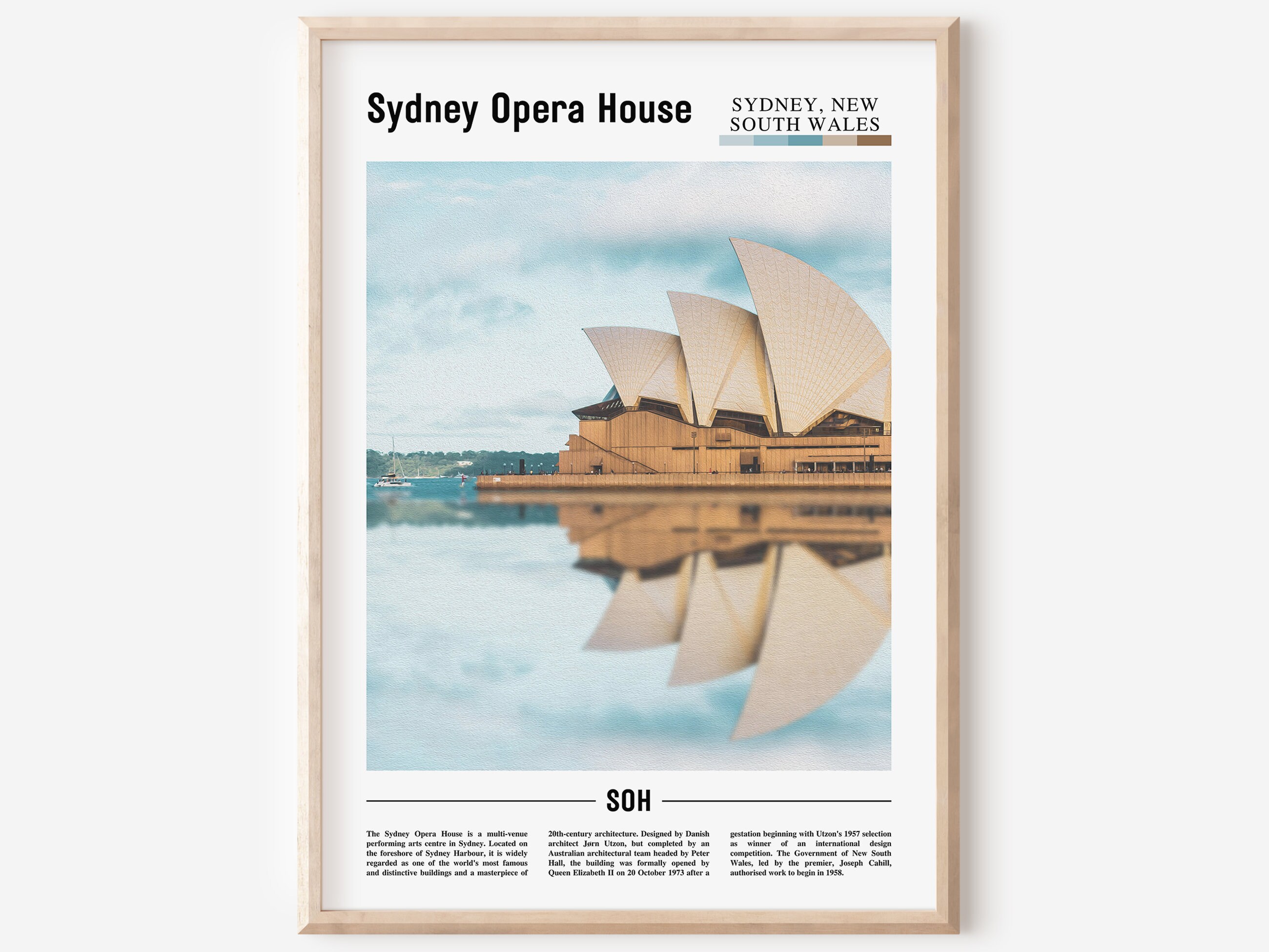 Sydney Opera House Print, Sydney Opera House Poster, Sydney Opera House ...
