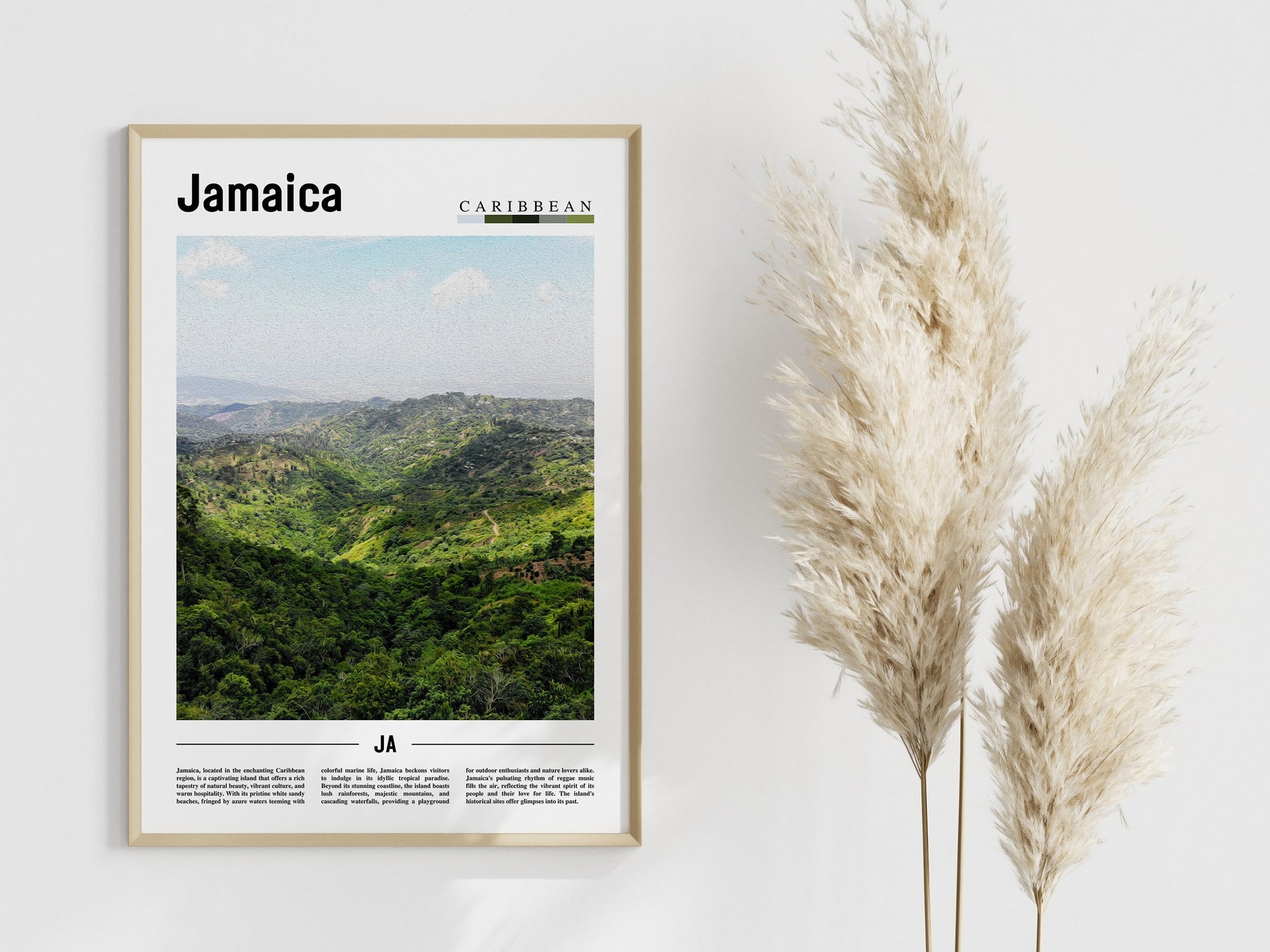 Jamaica Poster, Jamaica Print, Jamaica Wall Art, Caribbean Photo ...