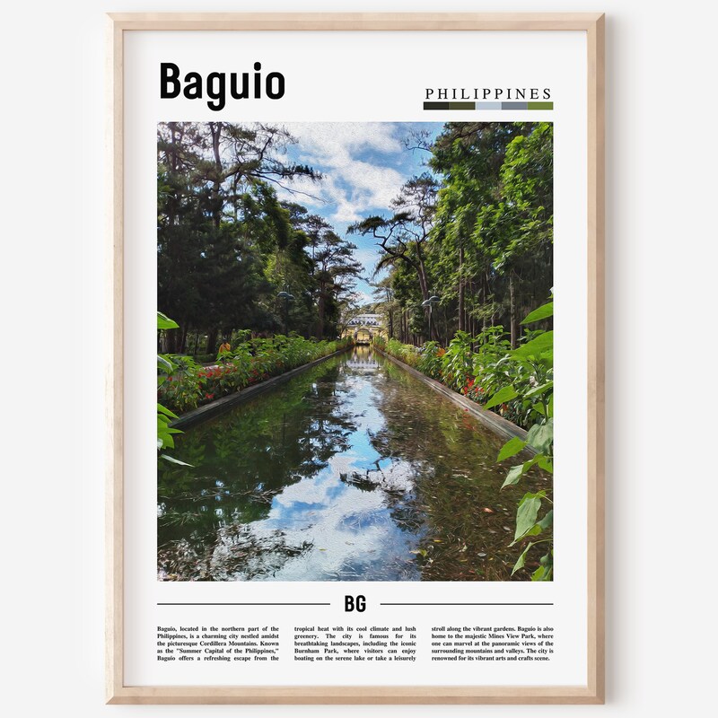 Baguio Poster - Etsy