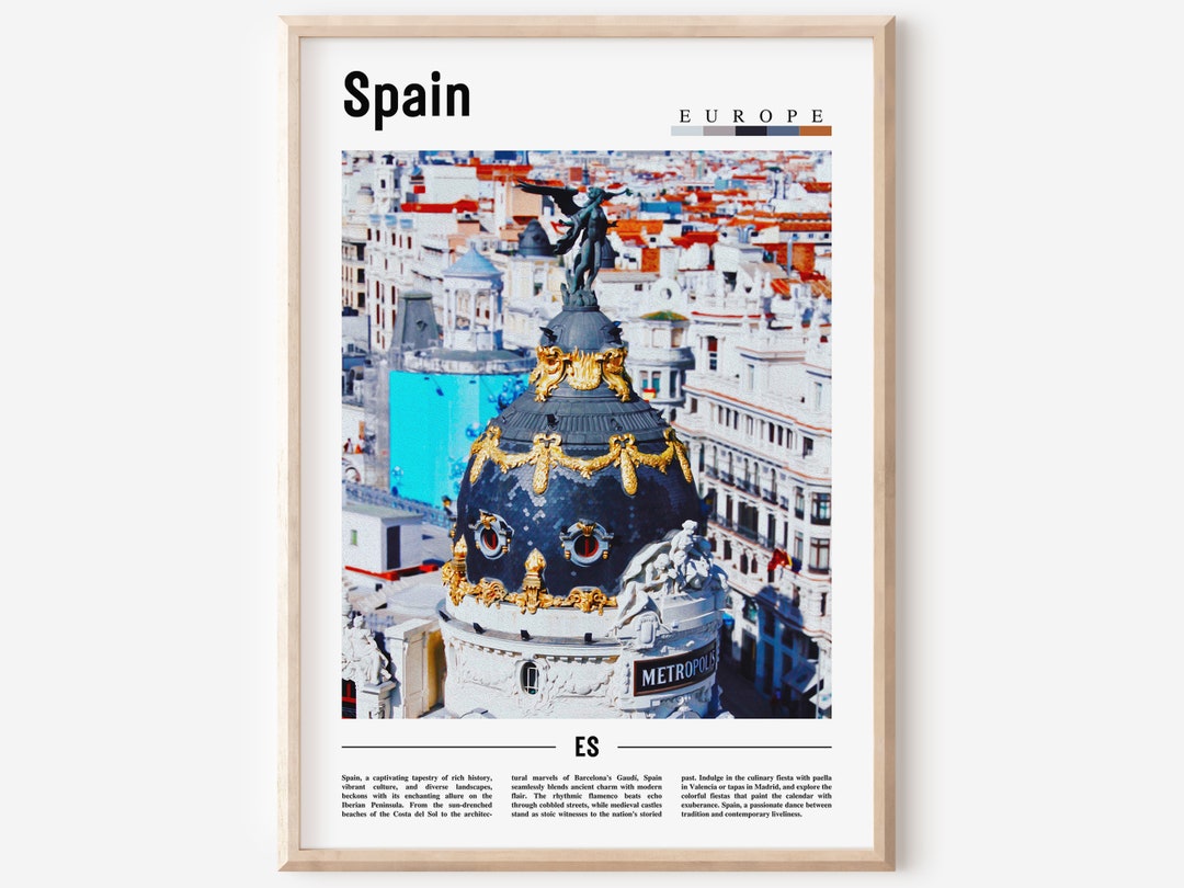 Spain Poster, Spain Print, Spain Wall Art, Spain Photo, Spain Art Print ...