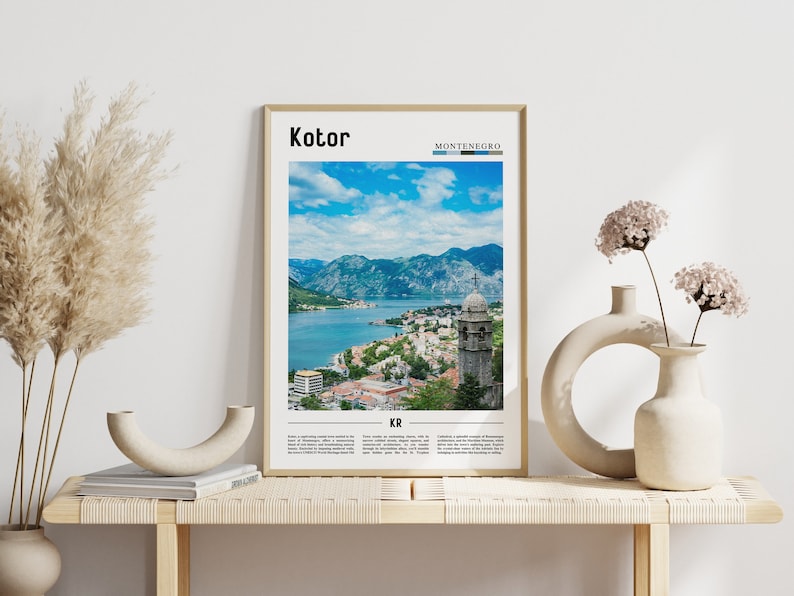 Kotor Poster, Kotor Print, Kotor Wall Art, Europe Photo, Europe Poster ...