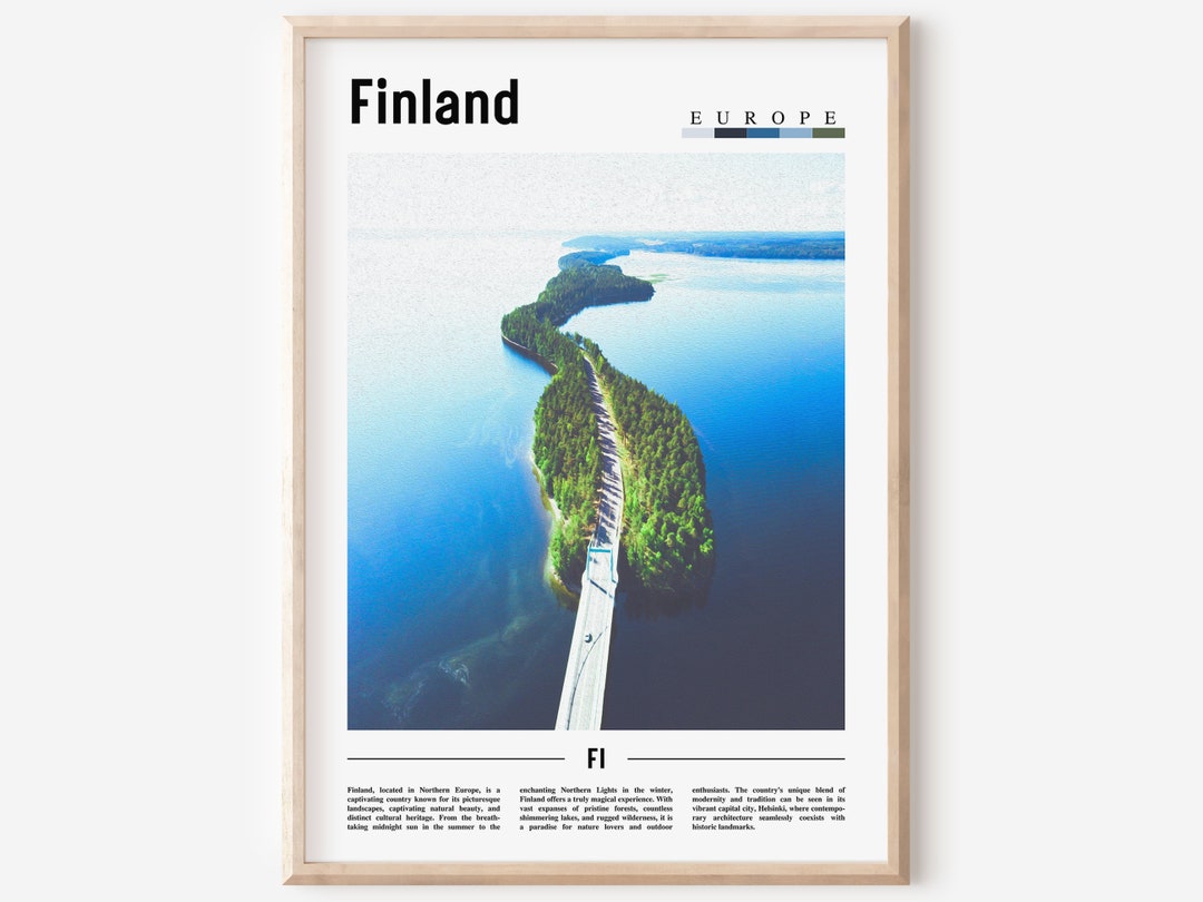 Finland Poster, Finland Print, Finland Wall Art, Europe Photo, Europe ...