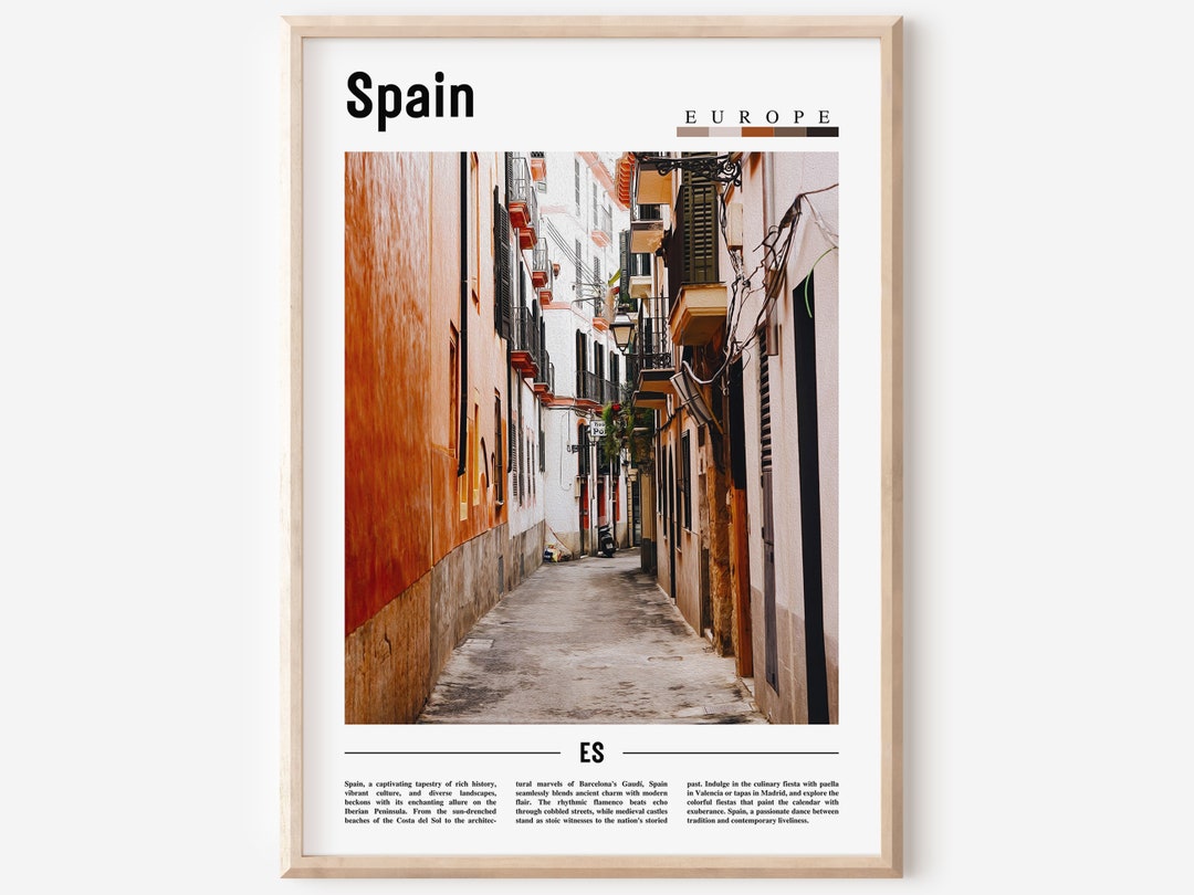 Spain Poster, Spain Print, Spain Wall Art, Spain Photo, Spain Art Print ...