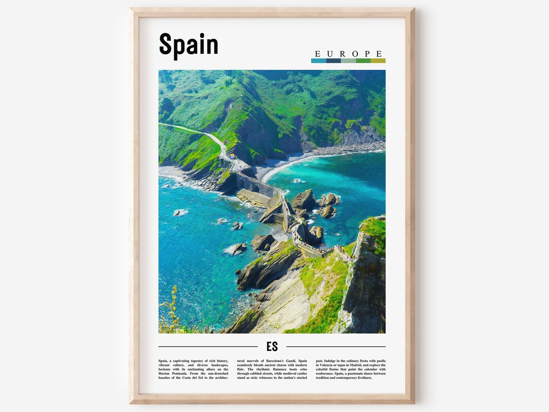 Spain Poster, Spain Print, Spain Wall Art, Spain Photo, Spain Art Print ...