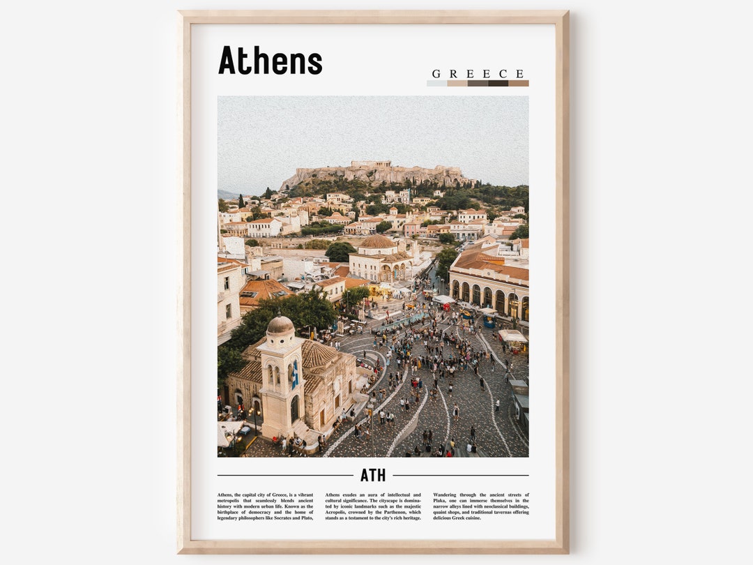 Athens Poster, Athens Print, Athens Wall Art, Europe Photo, Europe ...