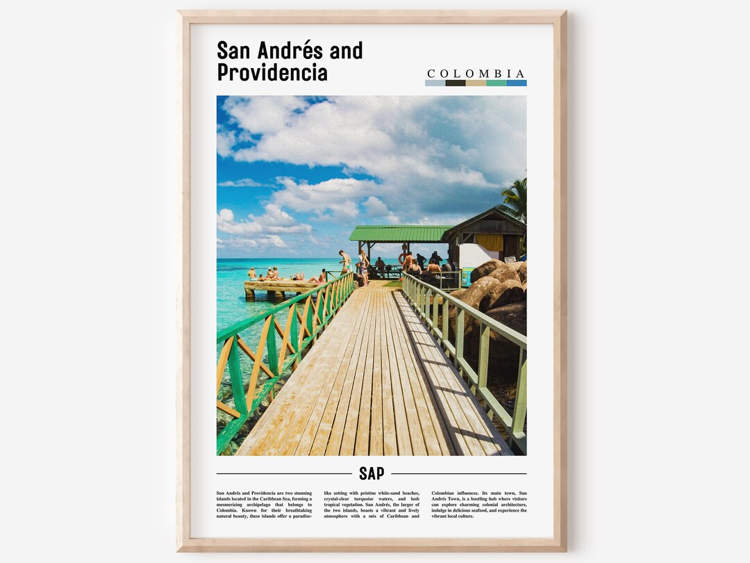 San Andrés and Providencia Poster, San Andrés and Providencia Print ...
