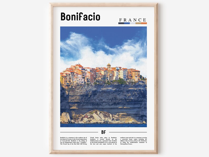 Bonifacio Print, Bonifacio Poster, Bonifacio Wall Art, Oil Painting ...