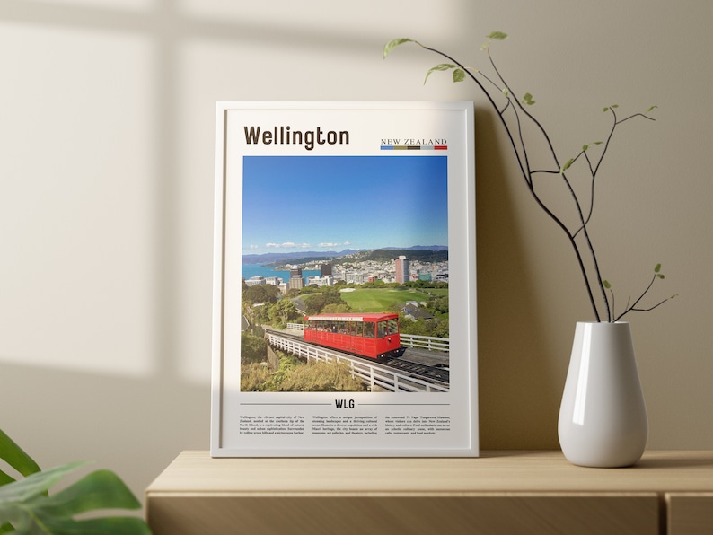 Wellington Poster, Wellington Print, Wellington Wall Art, Minimal ...