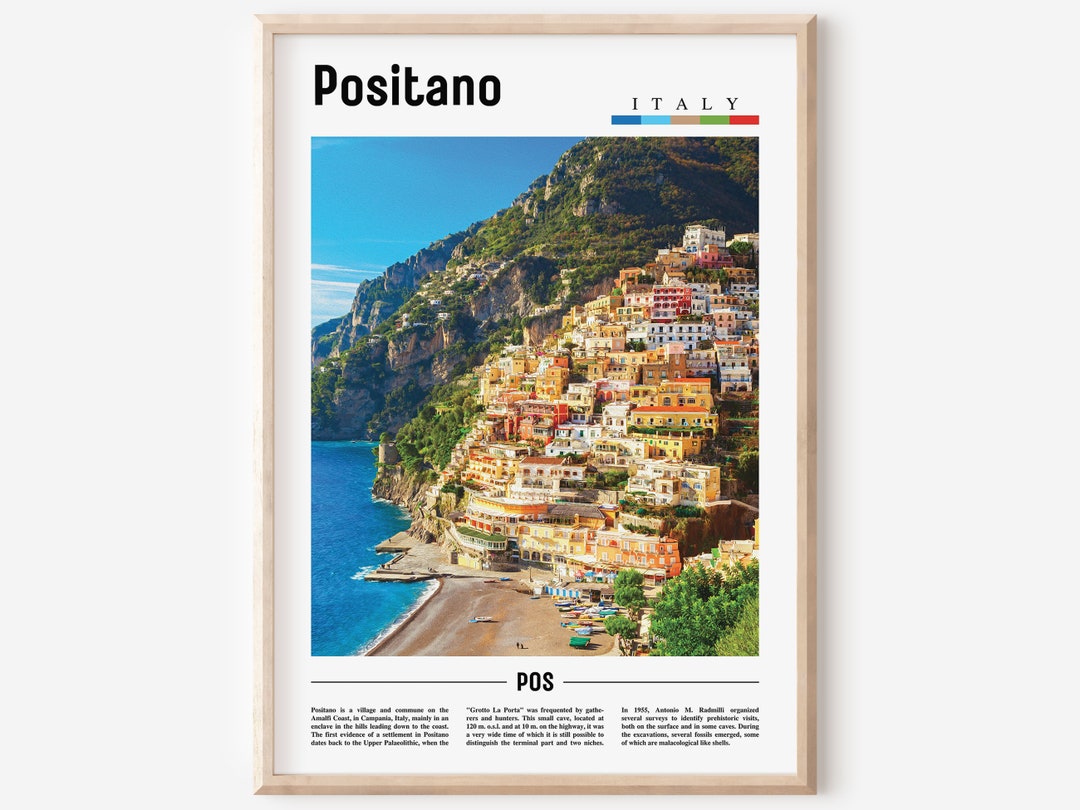 Positano Print, Positano Poster, Positano Wall Art, Italy Poster, Italy ...