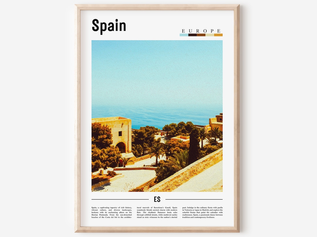 Spain Poster, Spain Print, Spain Wall Art, Spain Photo, Spain Art Print ...