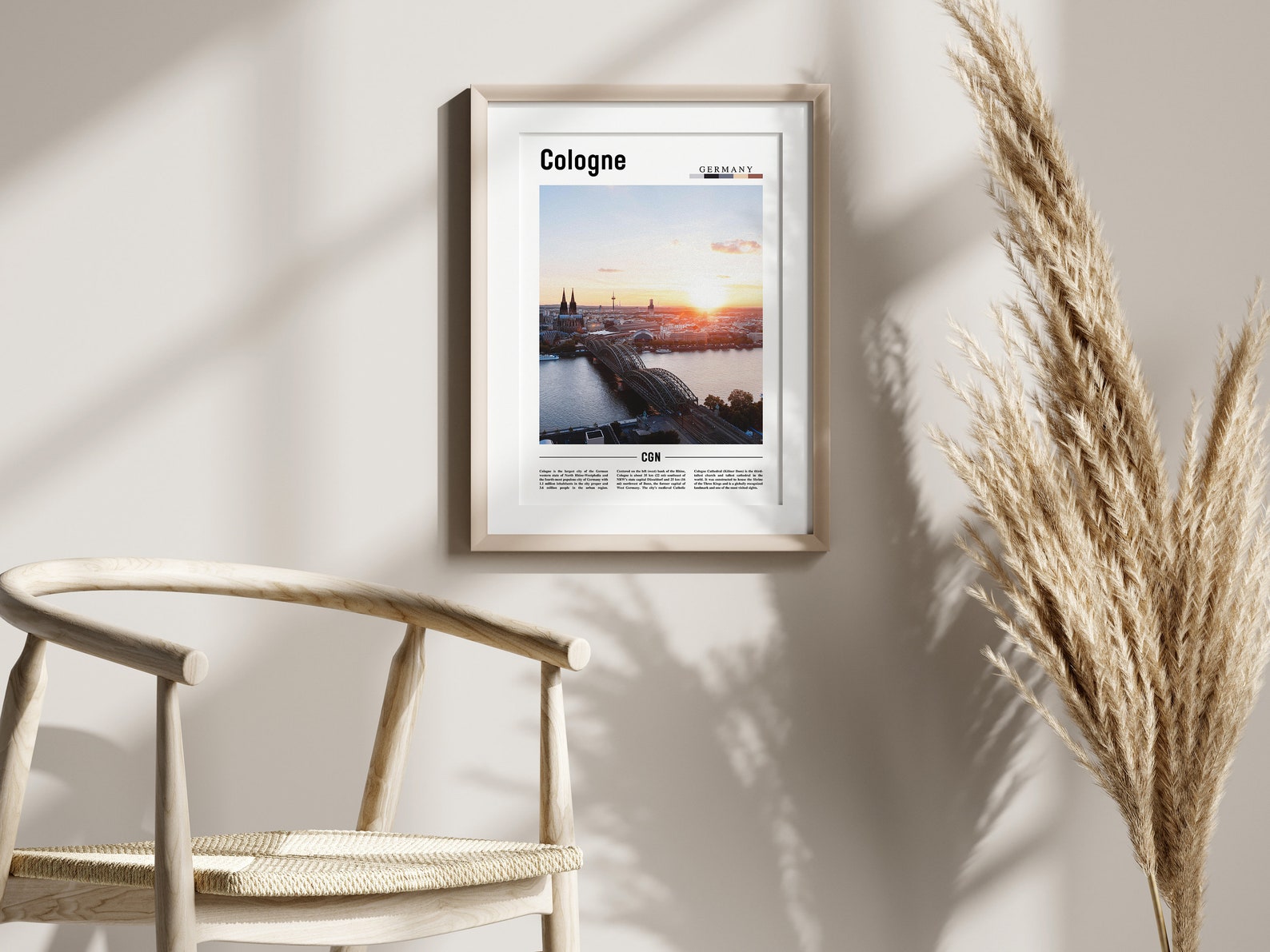 Cologne Print, Cologne Poster, Cologne Wall Art, Minimal Travel Print ...