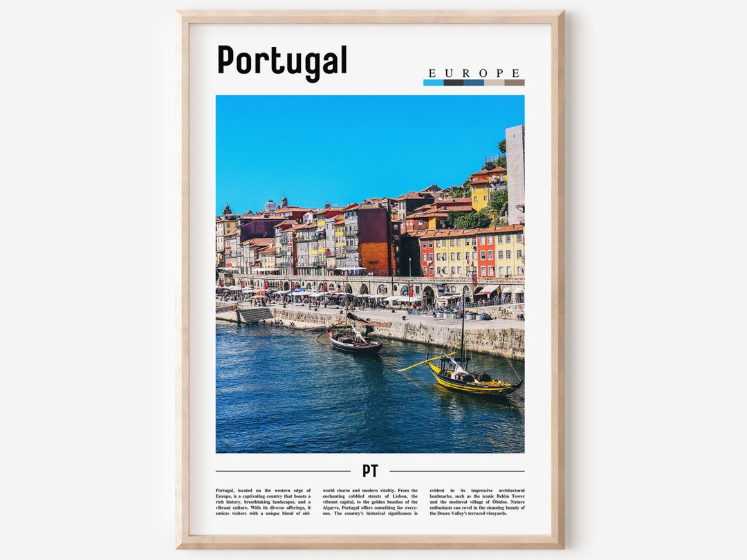 Portugal Poster, Portugal Print, Portugal Wall Art, Europe Photo ...
