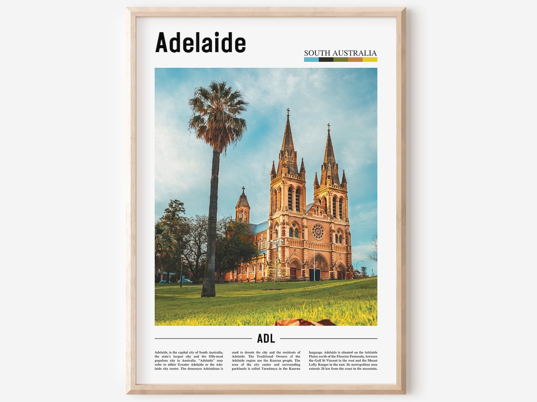 Adelaide Print, Adelaide Poster, Adelaide Wall Art, Oil Painting Poster ...