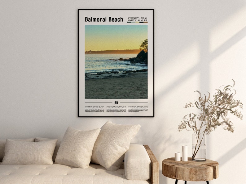 Balmoral Beach Poster, Balmoral Beach Print, Balmoral Beach Wall Art ...
