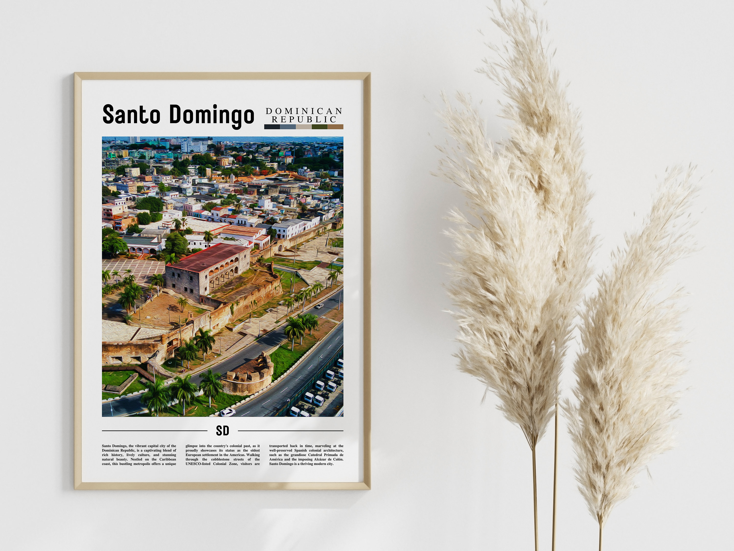 Santo Domingo Poster, Santo Domingo Print, Santo Domingo Wall Art ...