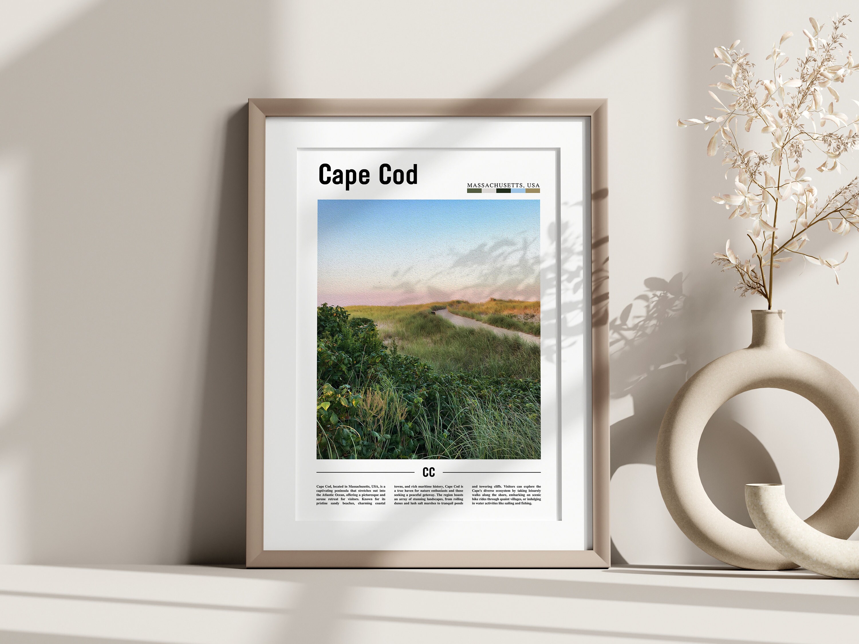 Cape Cod Poster Cape Cod Print Cape Cod Wall Art United - Etsy
