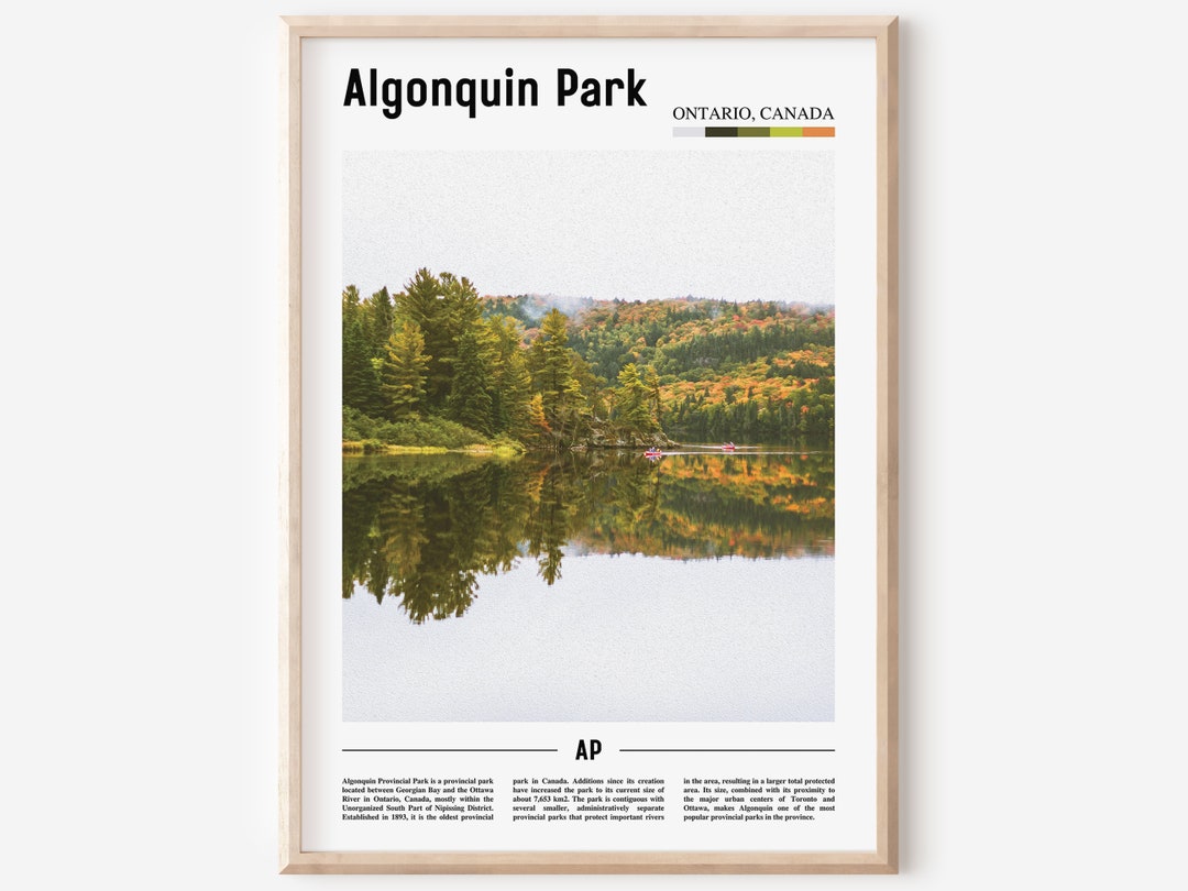 Algonquin Park Print, Algonquin Park Poster, Algonquin Park Wall Art ...