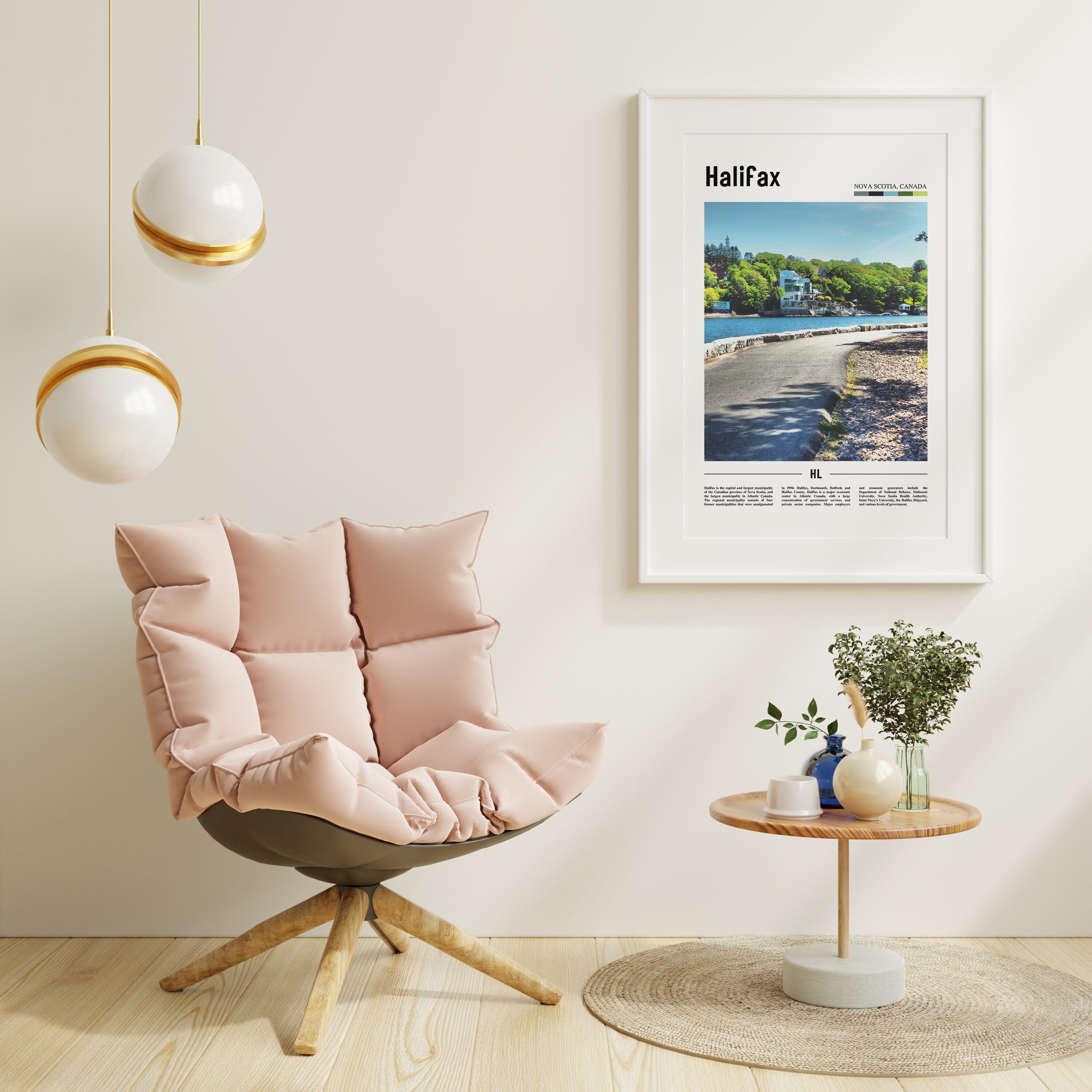 Halifax Print, Halifax Poster, Halifax Wall Art, Oil Painting Poster ...