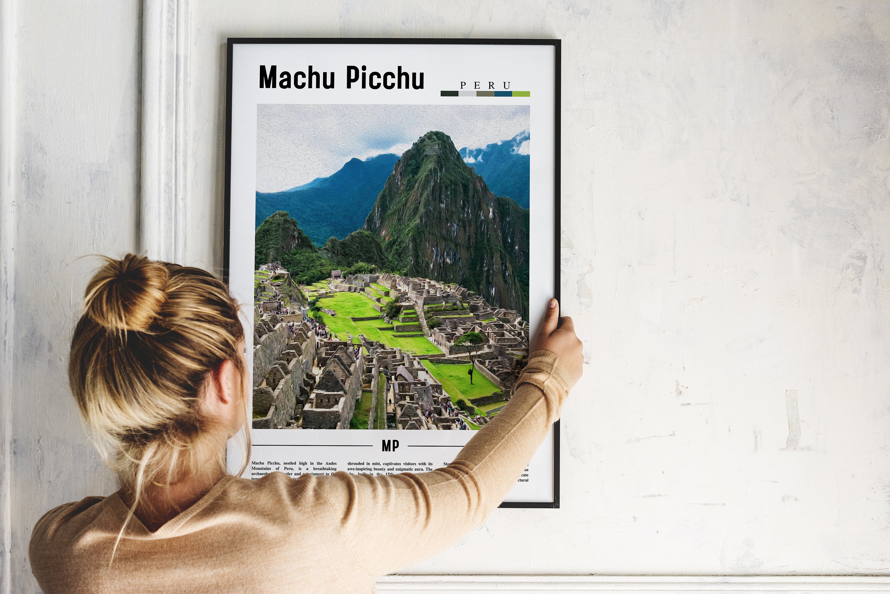 Machu Picchu Poster, Machu Picchu Print, Machu Picchu Wall Art, South ...