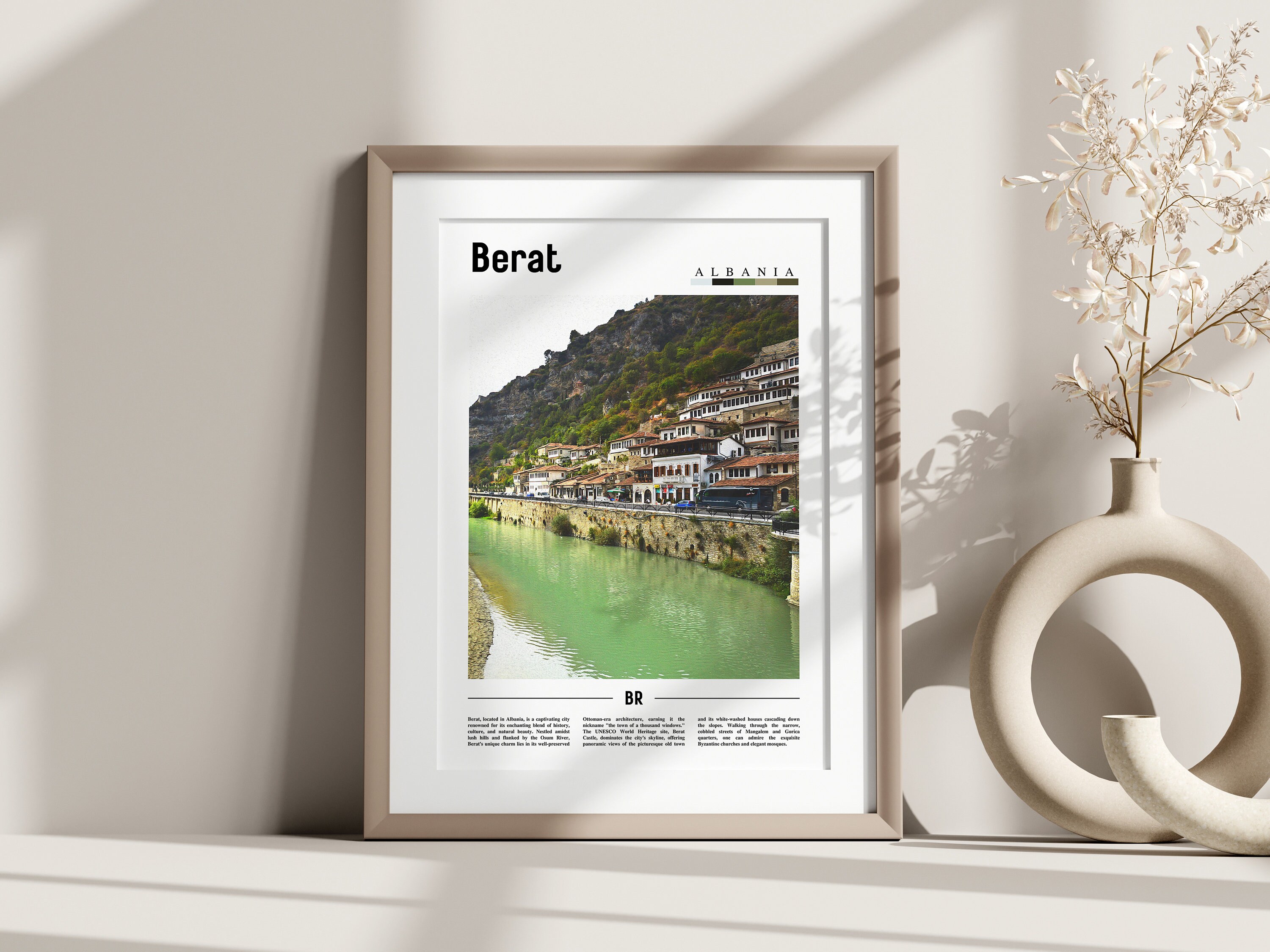 Berat Poster Berat Print Berat Wall Art Minimal Travel - Etsy
