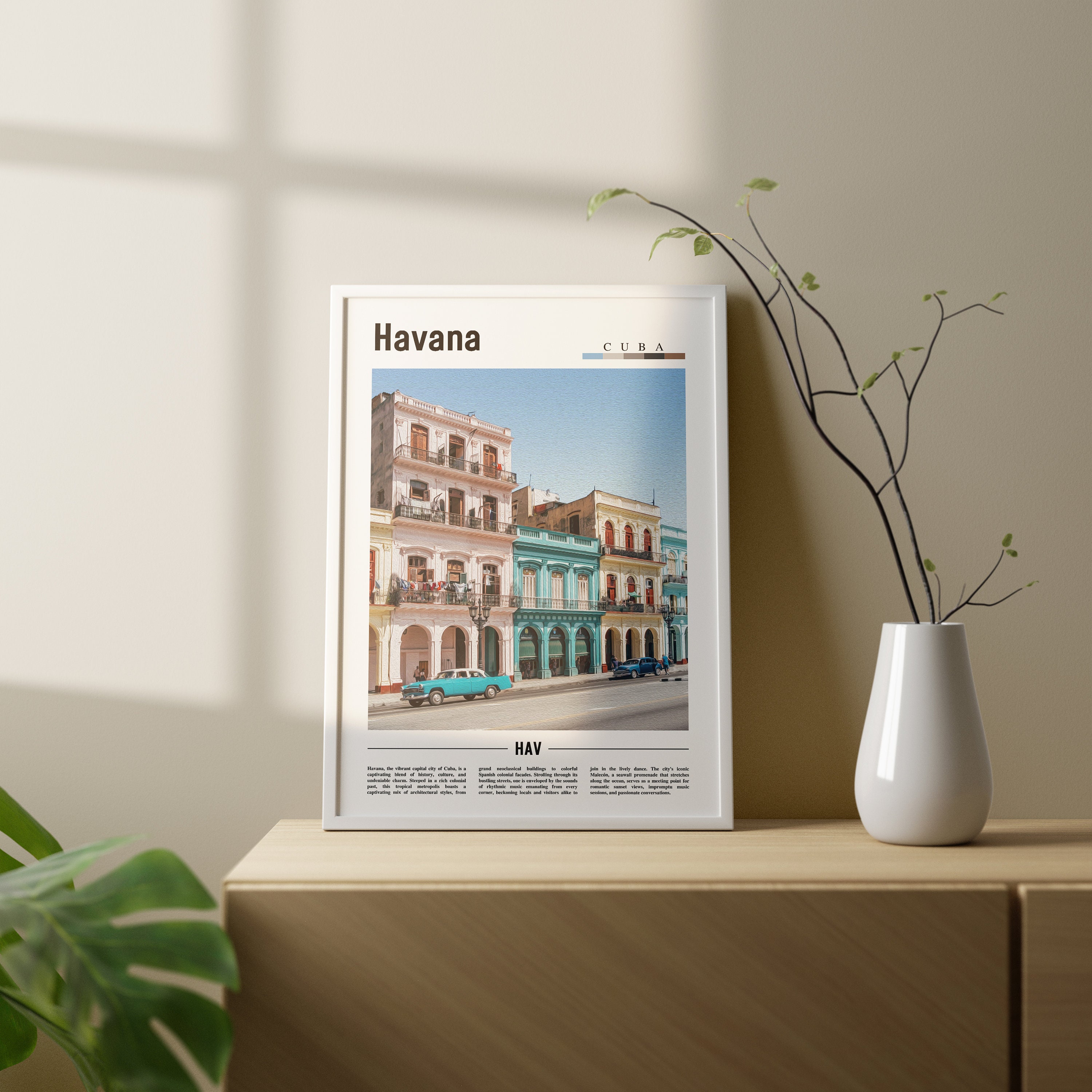 Havana Poster Havana Print Havana Wall Art Caribbean Photo - Etsy