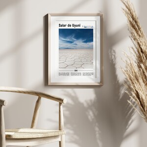 Salar De Uyuni Poster, Salar De Uyuni Print, Salar De Uyuni Wall Art ...