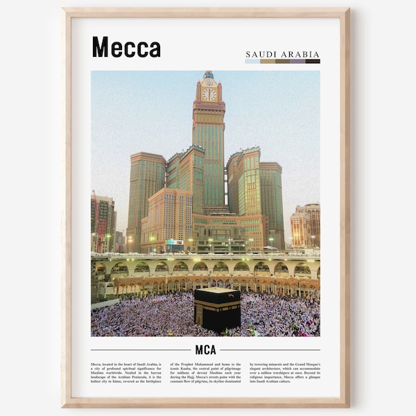 Mecca Oil Painting - Etsy