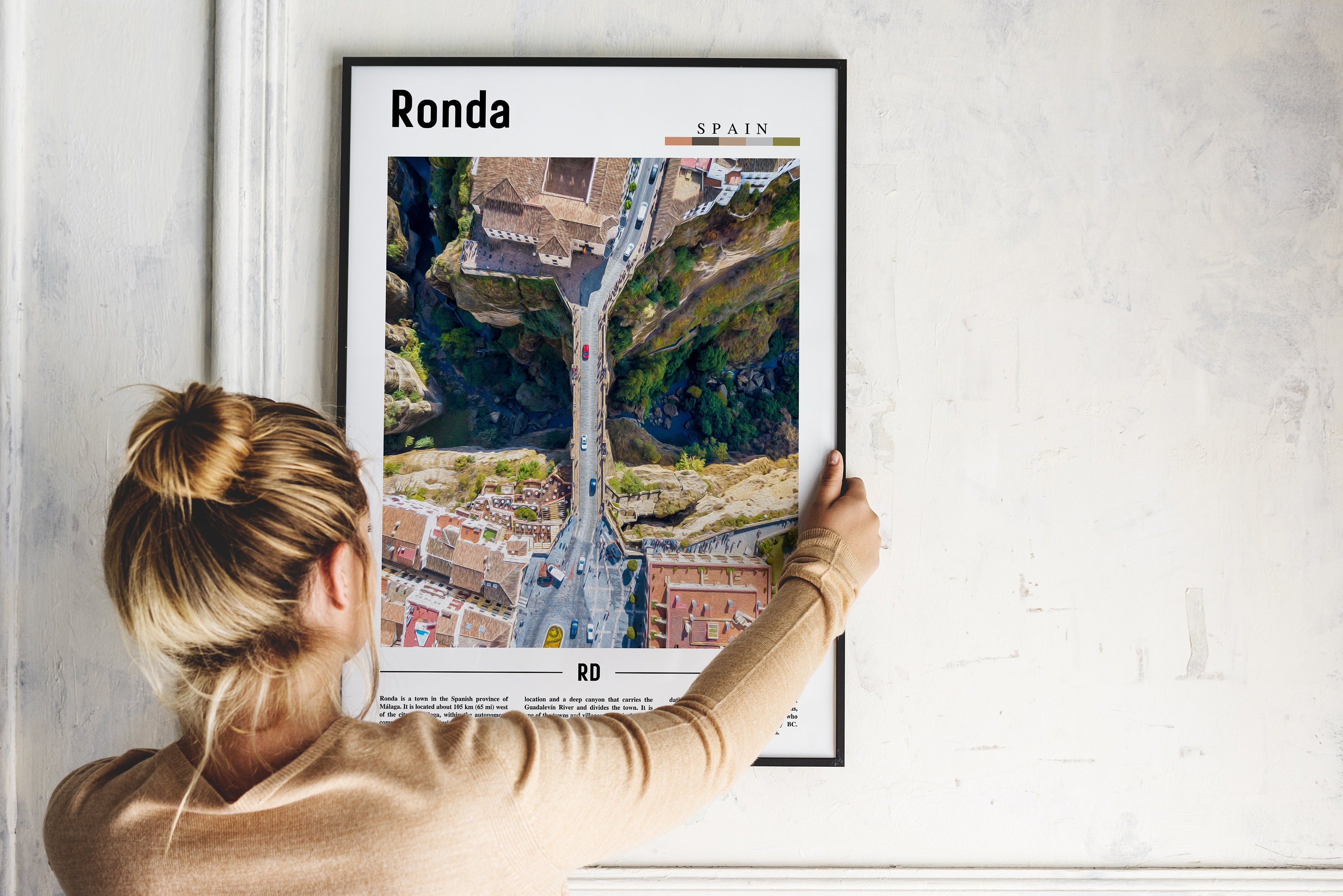 Ronda Poster, Ronda Print, Ronda Wall Art, Spanien Foto, Spanien Poster ...